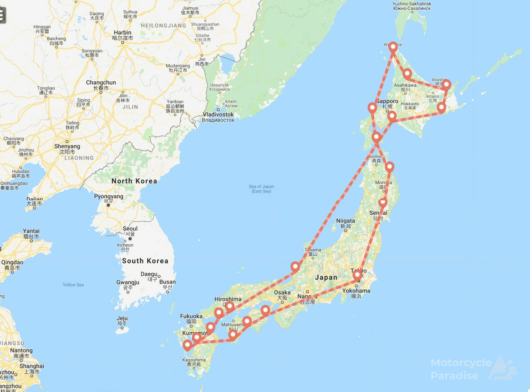 Japan motorcycle tour | Motorcycle Paradise