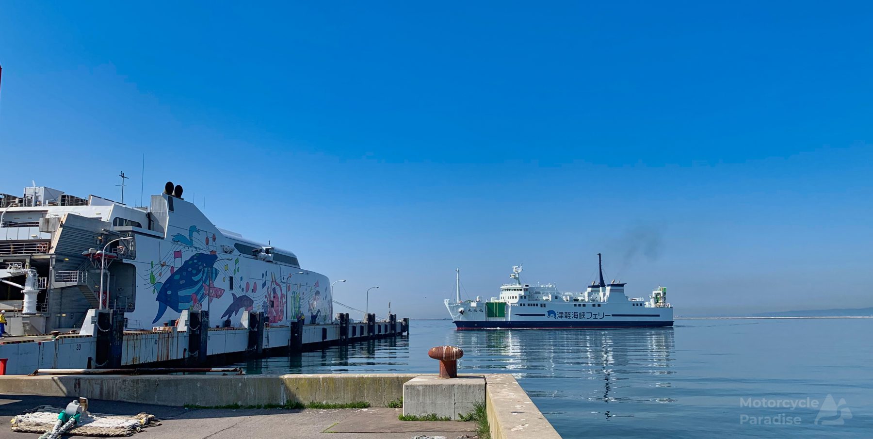 Japan vehicle ferries. Timetables and how to use. | Motorcycle Paradise