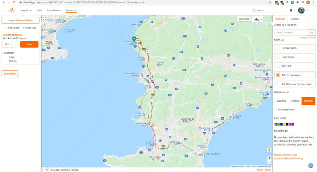 How to create and navigate a GPS route for motorcycle touring ...